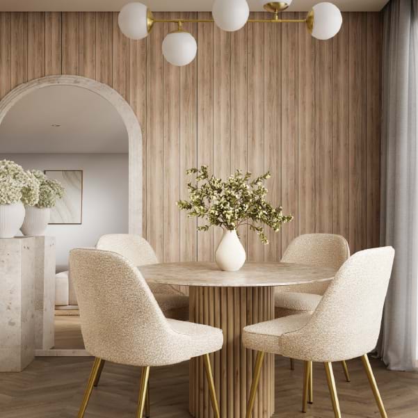 Shiplap Bleached Cuneo Oak - Naturepanel